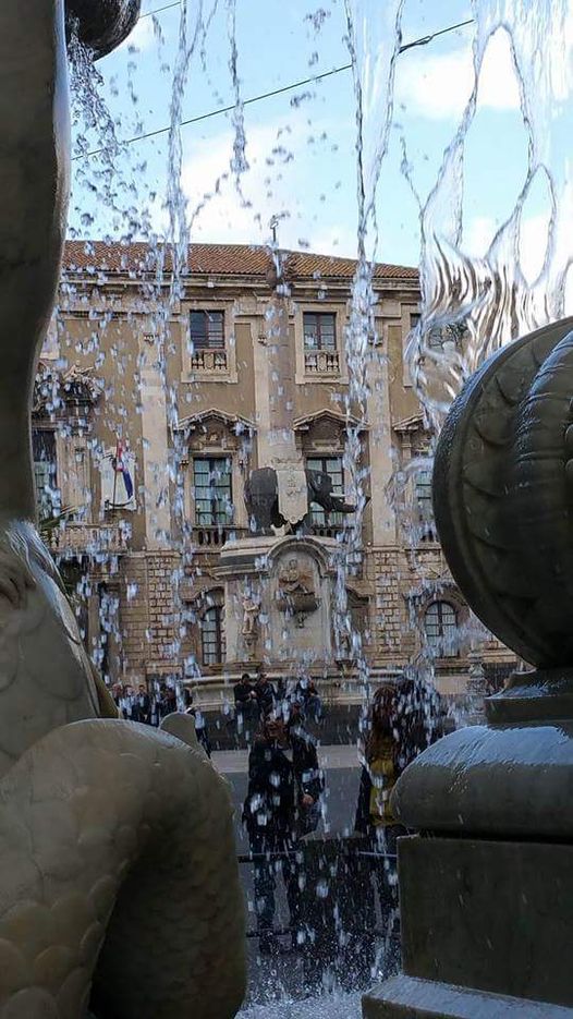 Il restauro del Liotru, simbolo di Catania