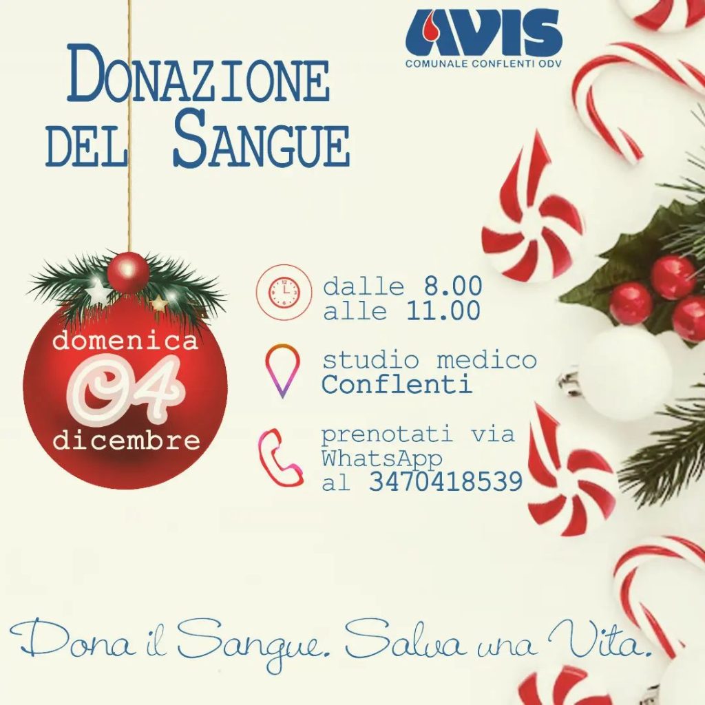 Dona il sangue. Salva una vita - itConflenti Dona il sangue. Salva una vita - itConflenti