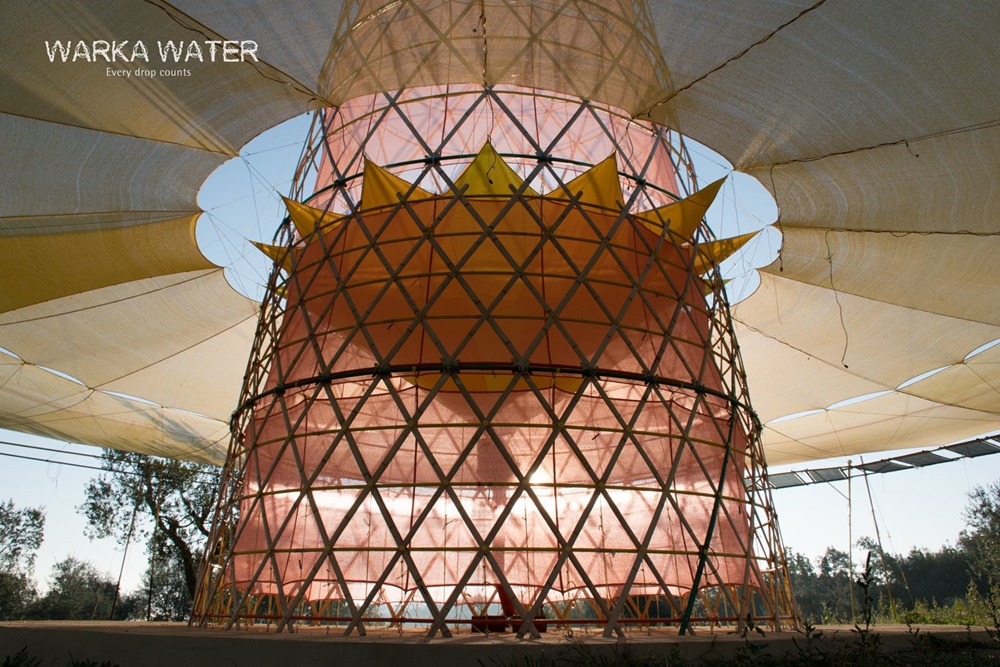 Warka Water, la torre che produce acqua catturandola dall’aria - itCrespino