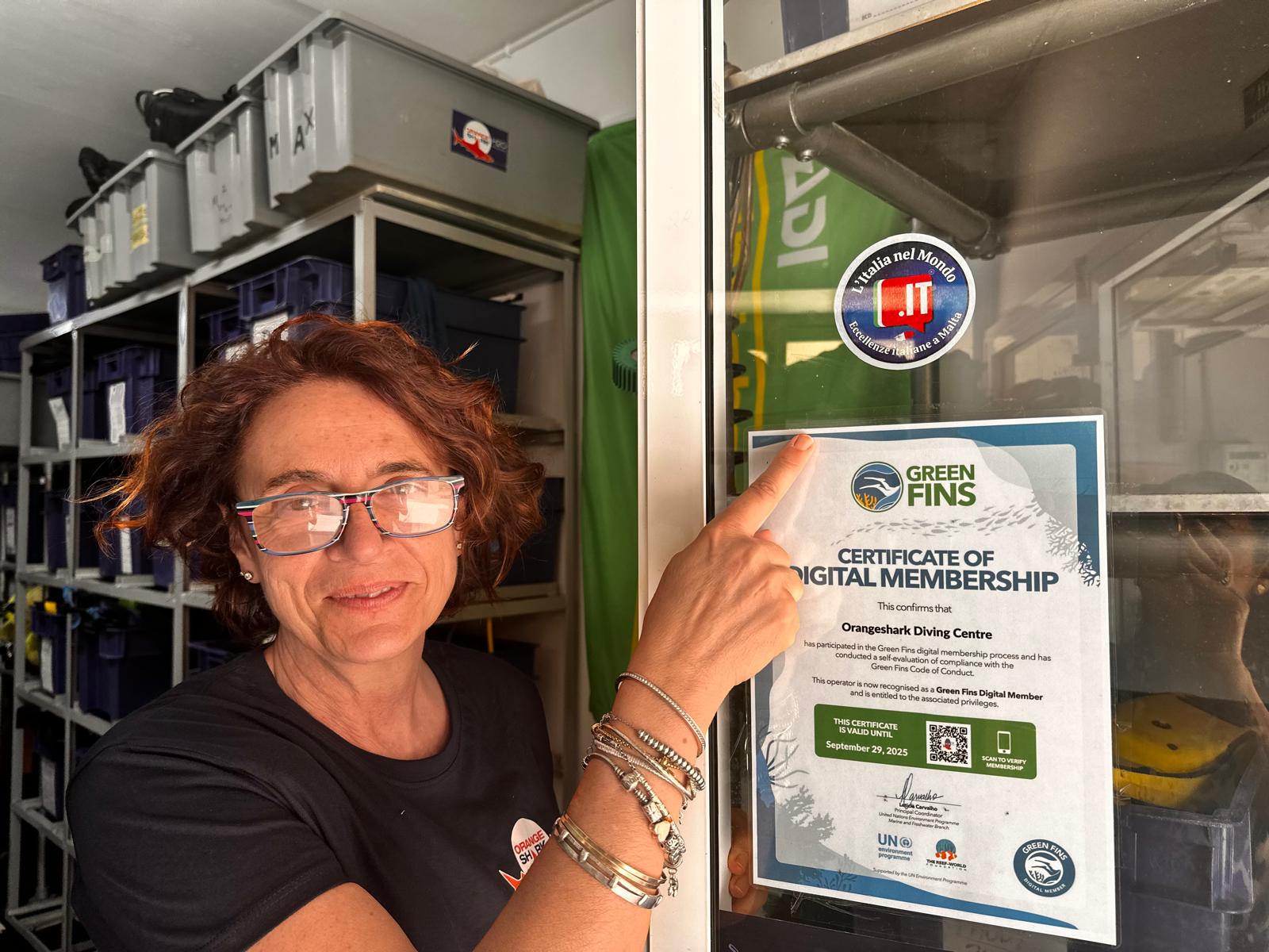 Orange Shark - Malta Diving Center - Italiani a Malta