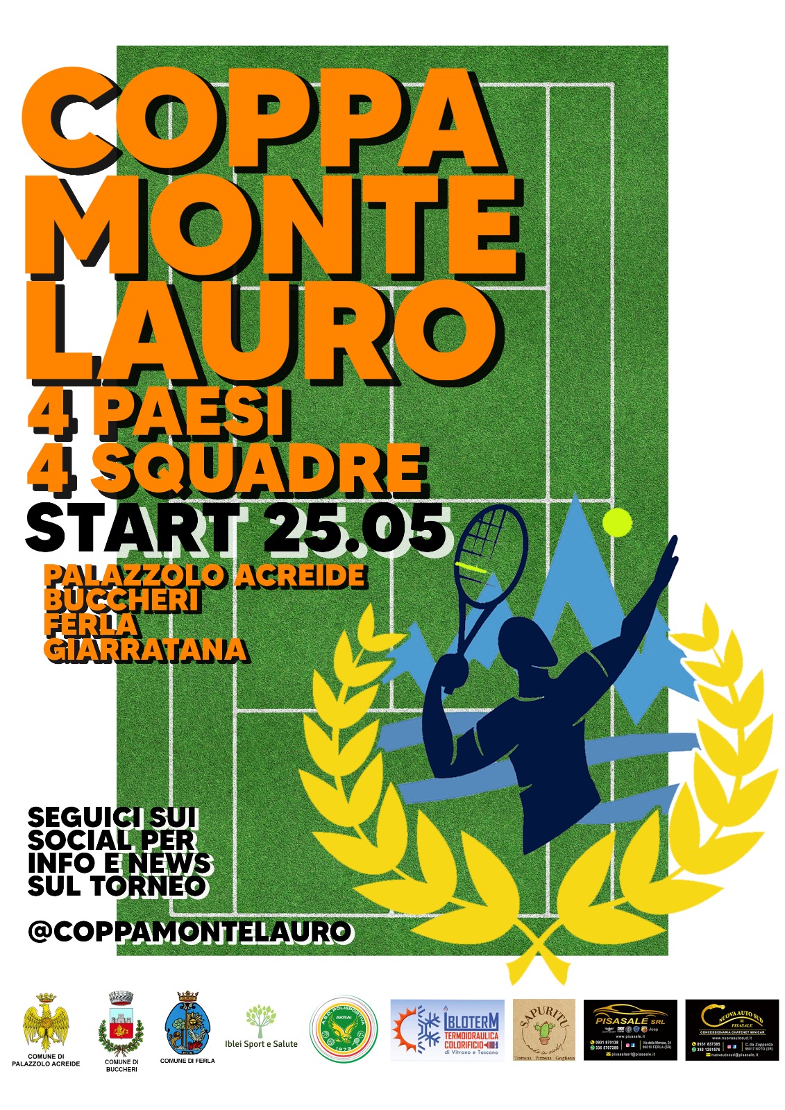 Tennis, al via la coppa Monte Lauro - itPalazzoloAcreide