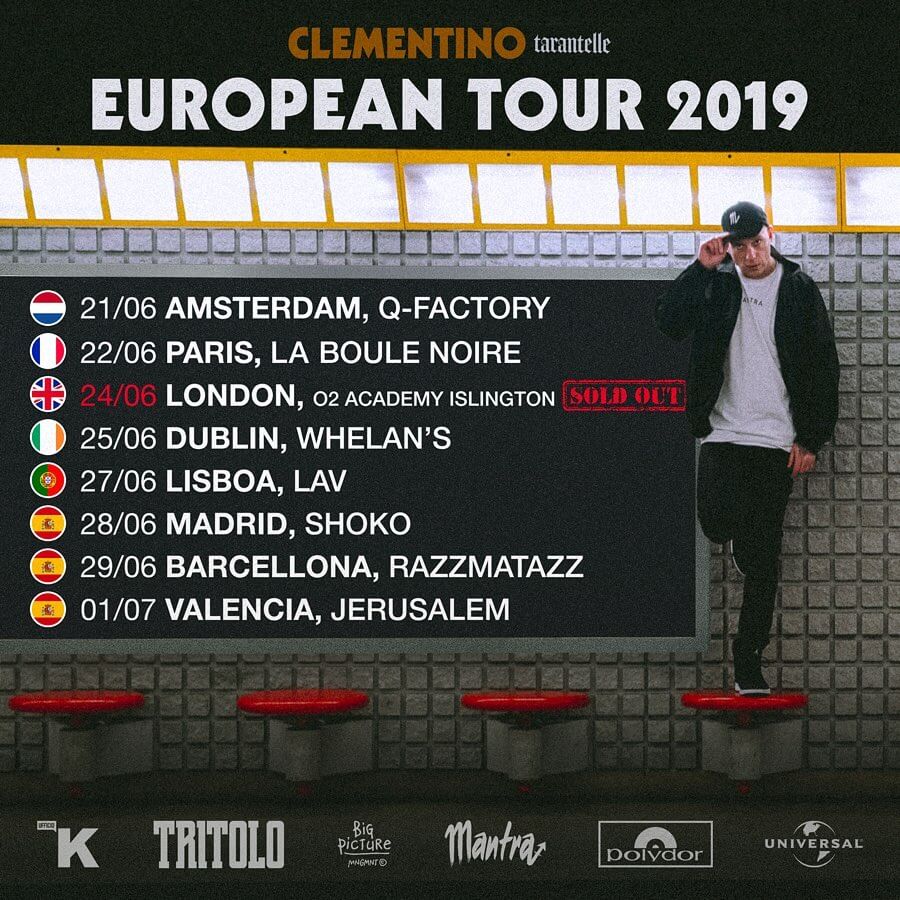 Il rap di Clementino in concerto a Parigi. Ecco l'intervista in anteprima.