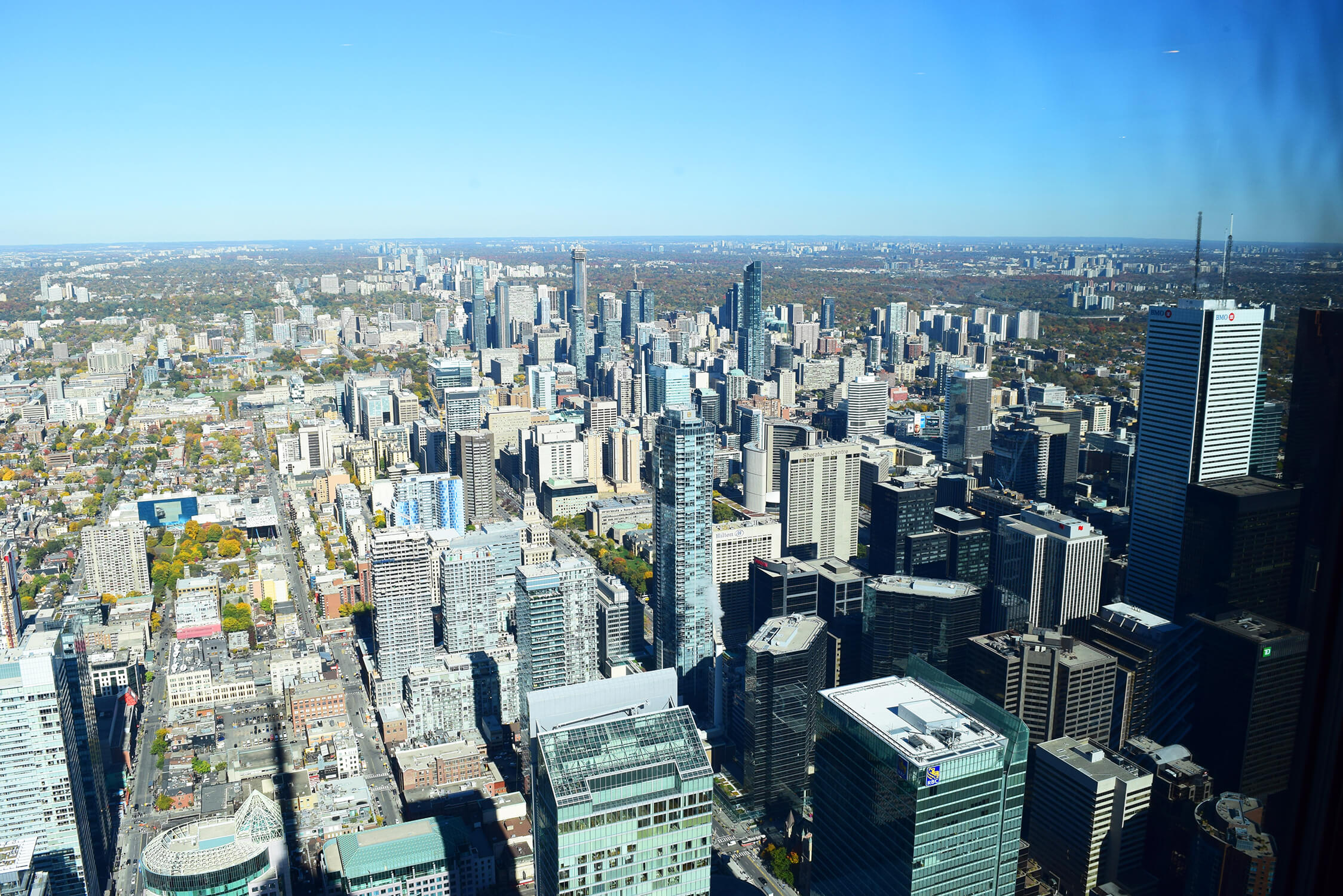 Toronto vista dalla CN Tower