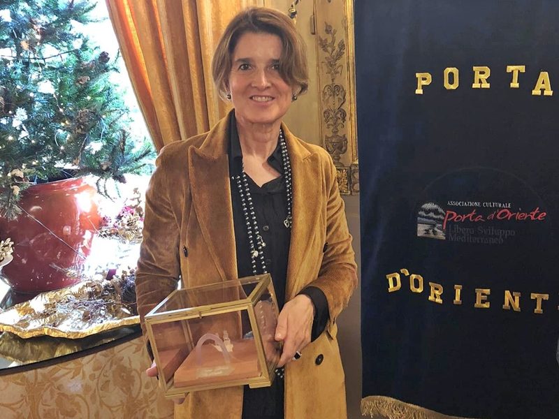 Maria Pia Morelli vince il premio "Porta d’Oriente 2021" - itVicenza